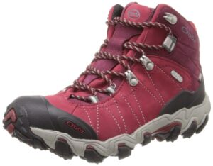 oboz women's rio red bridger women 6 b(m) us