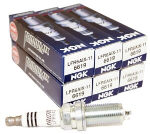 ngk 6619 iridium spark plugs lfr6aix-11 - 6 pcsnew