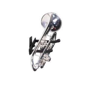 String Swing Horizontal Wall Mount Trumpet Holder - Stand for all Trumpets Including Piccolo and Pocket Trumpet - Musical Instruments Safe without Hard Cases - Made in USA