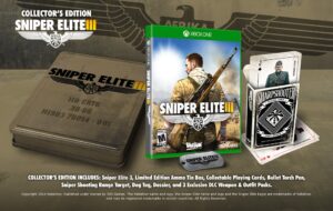 sniper elite iii: collector's edition - xbox one collector's edition