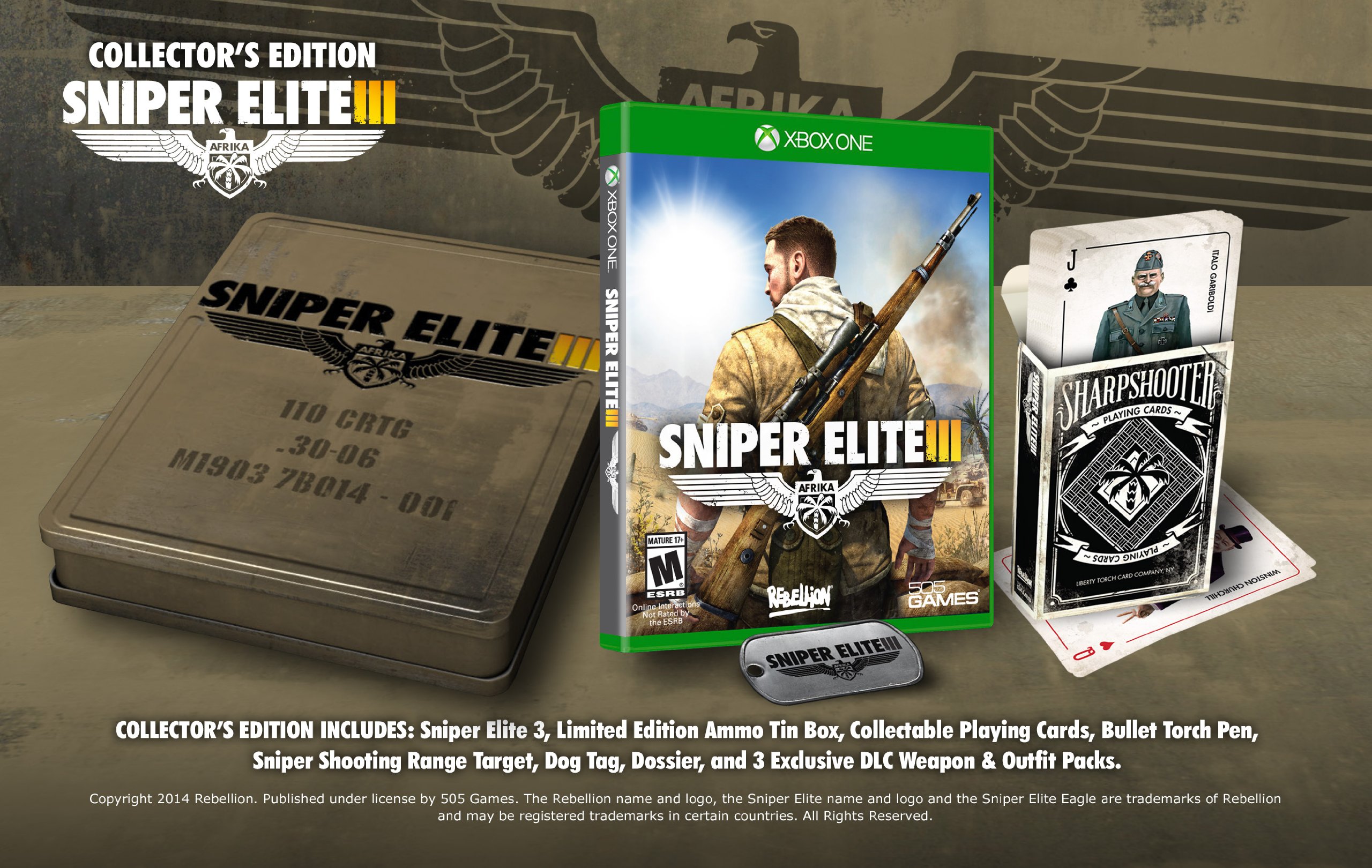 Sniper Elite III: Collector's Edition - Xbox One Collector's Edition