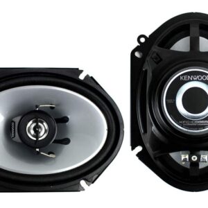 2 New Kenwood KFC-C6865S 6x8 250 Watt 2-Way Car Audio Coaxial Speakers Stereo