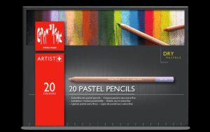 caran d'ache set of 20 pastel pencils (788.320)