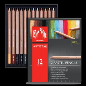 Caran D'ache Set of 12 Pastel Pencils (788.312)