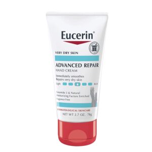 eucerin advanced repair hand creme, 2.7 ounce (pack of 6)