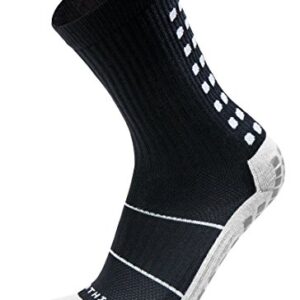 Reusch Men's Standard 3.0 Thin Crew Socks, Black, Medium