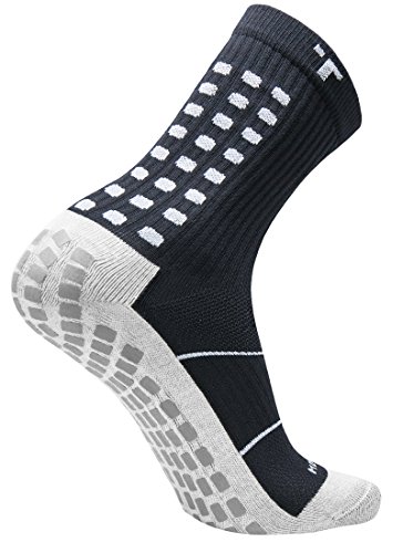 Reusch Men's Standard 3.0 Thin Crew Socks, Black, Medium