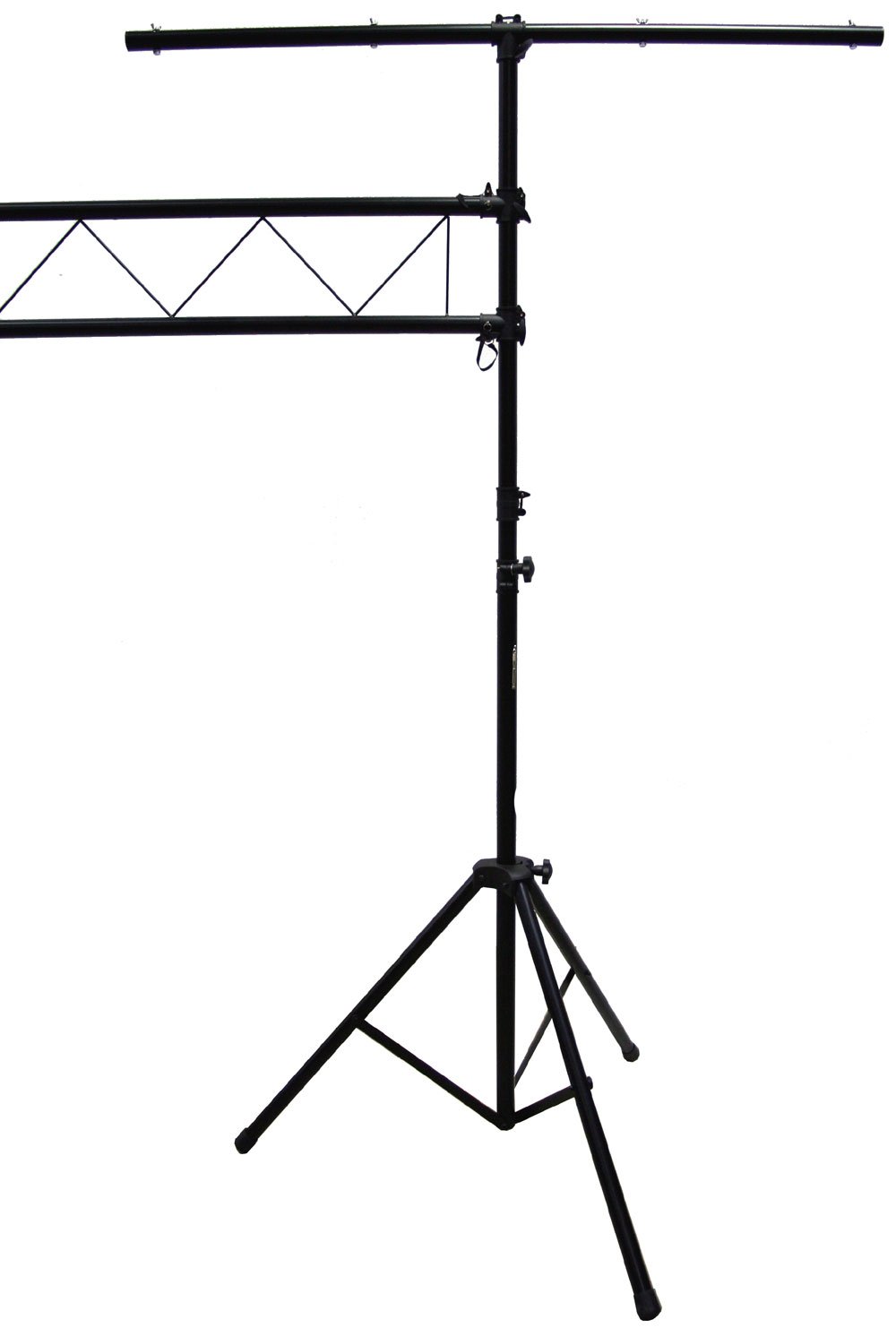 American Sound Connection Pro Audio Mobile DJ Light Stand 10 Foot Length Portable Truss Lighting System with T-Bar