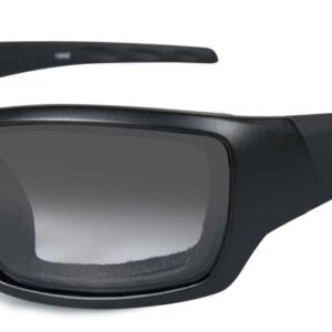 Harley-Davidson Men's Shadow-Alt Fit Light Adjust Matte Black Sunglasses HFSHA05