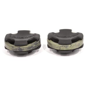 limbsaver broadband dampener for solid limb crossbows, camo, 2-pack