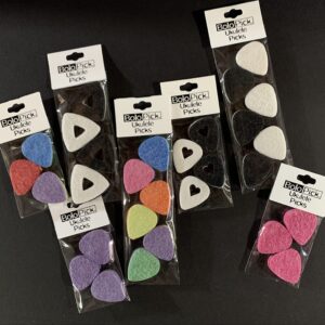 BoloPick Felt Picks for Ukulele 6 Pack (An Original Recipe)