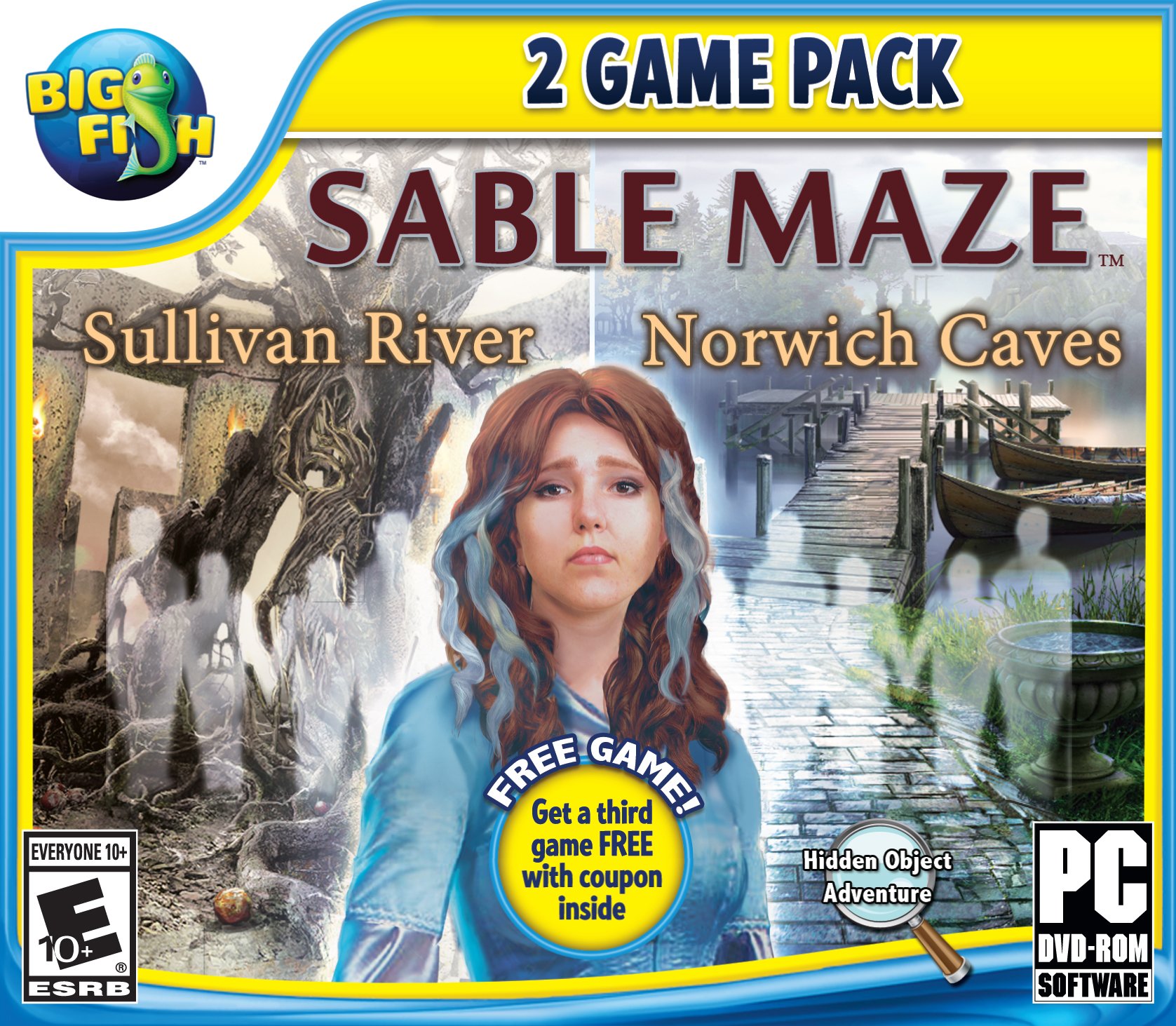 Big Fish: Sable Maze 1: Sullivan River and Sable Maze 2: Norwich Caves - PC