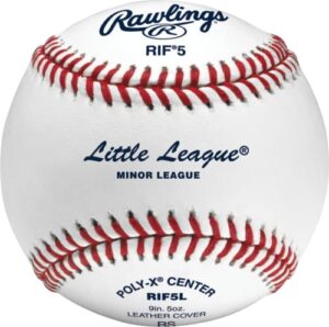 rawlings | little league minors baseballs | rif5l | youth | recreational/practice use | 12 count