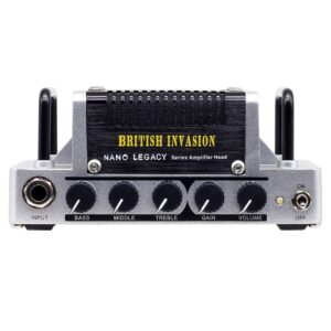 hotone nano legacy british invasion 5-watt compact guitar amp head with 3-band eq