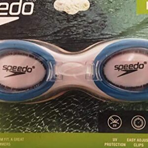 Kids Speedo Splasher Goggles - Blue/Clear