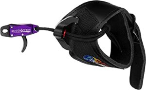 tru ball archery shooter youth release buckle, purple, small