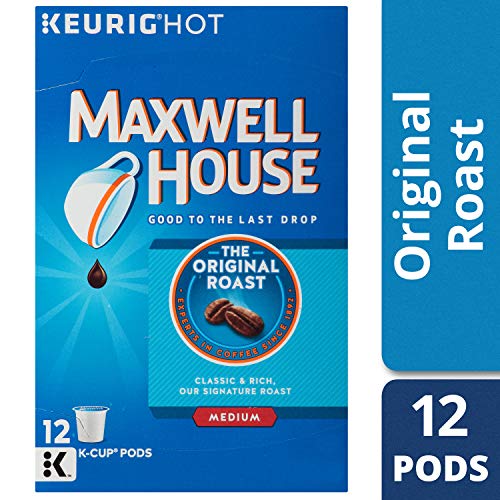 Maxwell House Original Medium Roast K-Cup Coffee Pods (12 Pods)