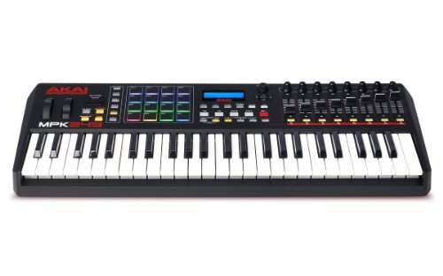 AKAI Professional MPK249 - USB MIDI Keyboard Controller with 49 Semi Weighted Keys, Assignable MPC Controls, 16 Pads and Q-Links, Plug and Play