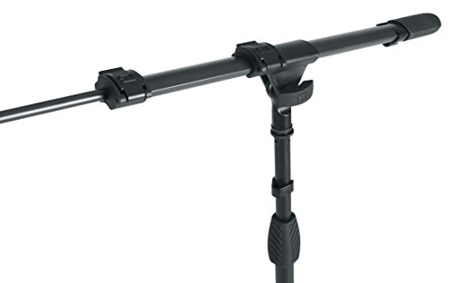 Gator Frameworks ID Series Mic Stand with Easily Adjustable CAM Releases and Boom Arm; (GFW-ID-MIC)