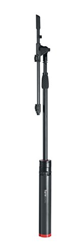 Gator Frameworks ID Series Mic Stand with Easily Adjustable CAM Releases and Boom Arm; (GFW-ID-MIC)