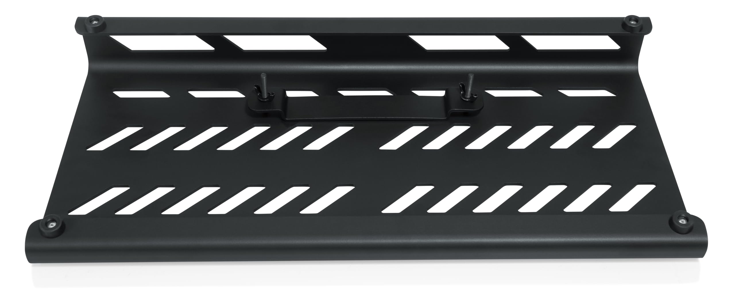 Gator Cases Aluminum Guitar Pedal Board with Carry Bag; Large: 23.75" x 10.66" | Stealth Black (GPB-BAK-1)