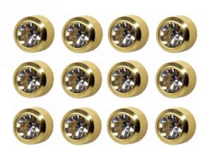 caflon surgical medium 4mm ear piercing earrings studs 12 pair april diamond gold metal