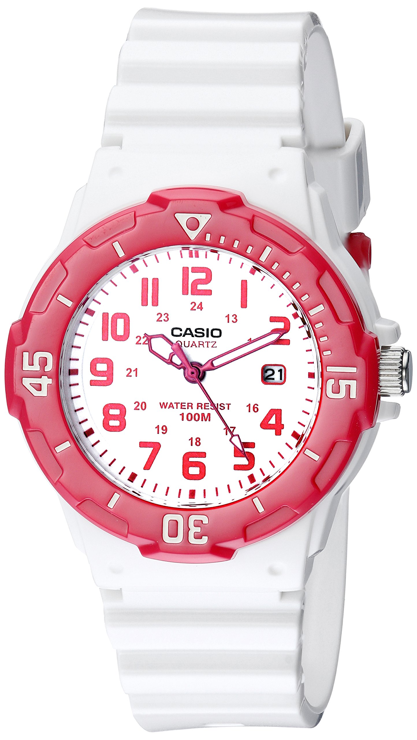 Casio LRW-200H-4BVCF Sports 3-Hand Analog White Dial Women's Watch #LRW200H-4BV