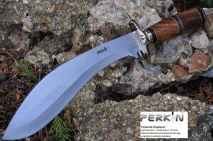 perkin - custom handmade hunting knife - 01 carbon steel - kukri knife