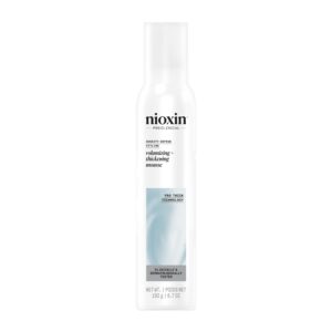 nioxin density defend styling volumizing + thickening mousse, 6.7 oz (packaging may vary)