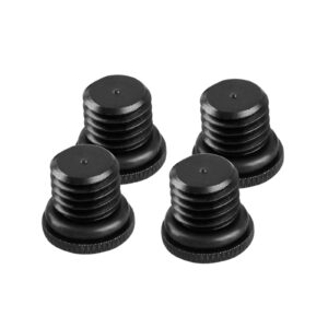 smallrig m12 rod end, protective rod cap, stopper screw for 15mm rod support dslr rig rail clamp, 4pcs pack - 1617