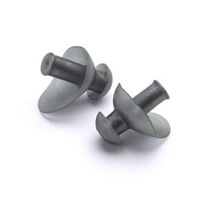 speedo unisex adult ergo swimming earplug swimming earplug, grey, one size