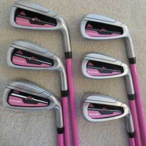 Ladies Complete Golf Set Driver, Fairway Wood, Hybrid, Irons, Putter, Clubs Stand Bag Right Handed