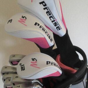 Ladies Complete Golf Set Driver, Fairway Wood, Hybrid, Irons, Putter, Clubs Stand Bag Right Handed