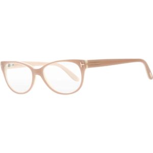 tom ford women's ft5292 eyeglasses, beige