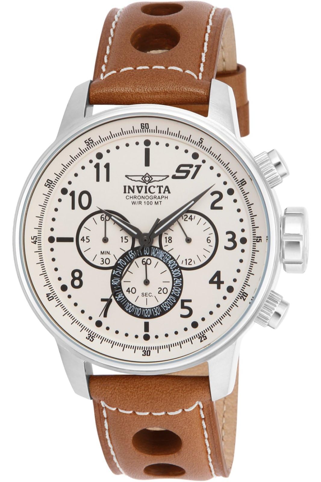 Invicta Men's 16009 S1 Rally Analog Display Quartz Brown Watch