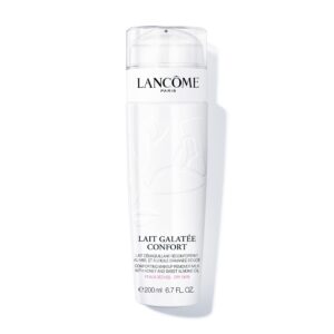 lancôme lait galatėe confort makeup remover & face cleanser - melts away makeup & conditions skin - with honey & sweet almond oil - 6.7 fl oz