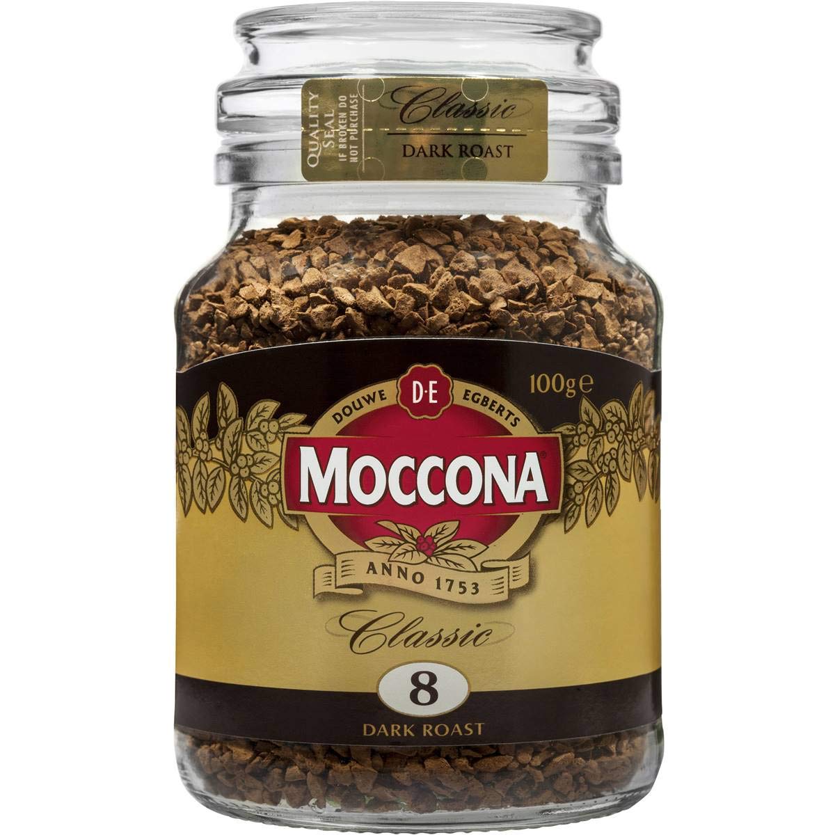 Moccona Freeze-Dried Coffee 100g (Imported from Australia) (Dark Roast)