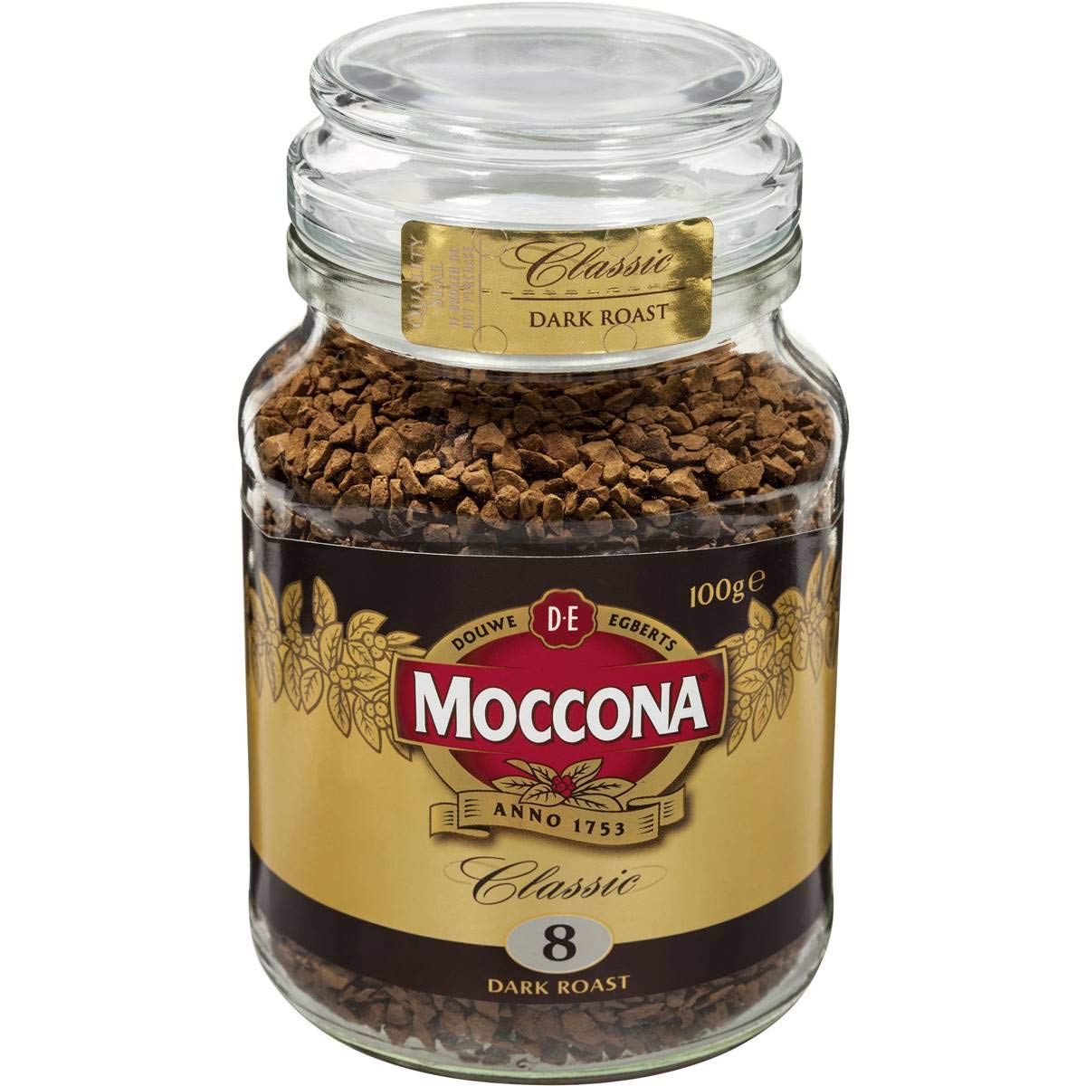 Moccona Freeze-Dried Coffee 100g (Imported from Australia) (Dark Roast)