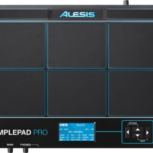 Alesis SamplePad Pro - Percussion and Sample-Triggering Instrument With 8 Velocity Sensitive Drum Pads, 200+ Built-in Sounds