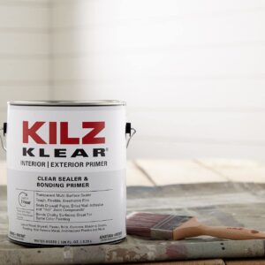 KILZ Klear Primer, Interior/Exterior, Clear, 1 Gallon