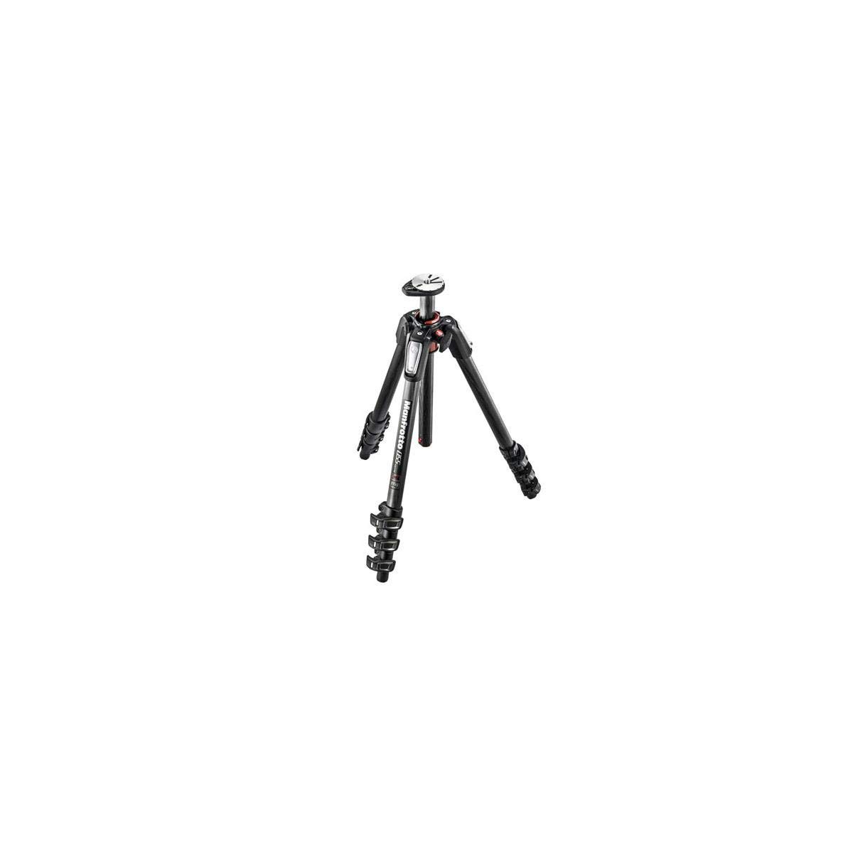 Manfrotto 055 4-Section Carbon Fiber Tripod with Horizontal Column