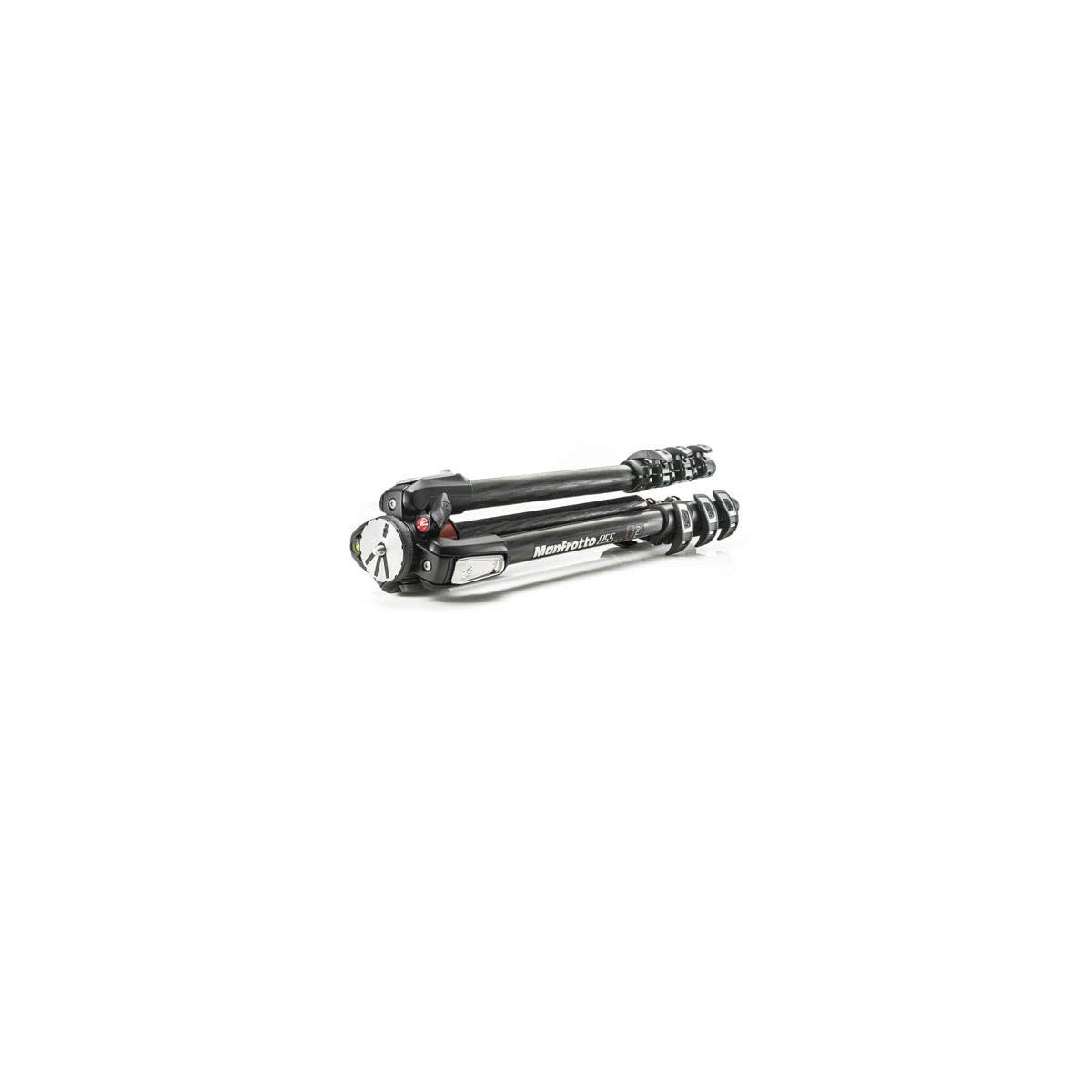 Manfrotto 055 4-Section Carbon Fiber Tripod with Horizontal Column