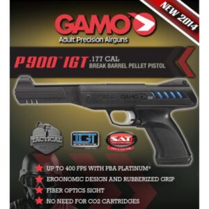 Gamo 611102954-IGT Air Pistol 0.177cal,400fps w/Fiber Optic