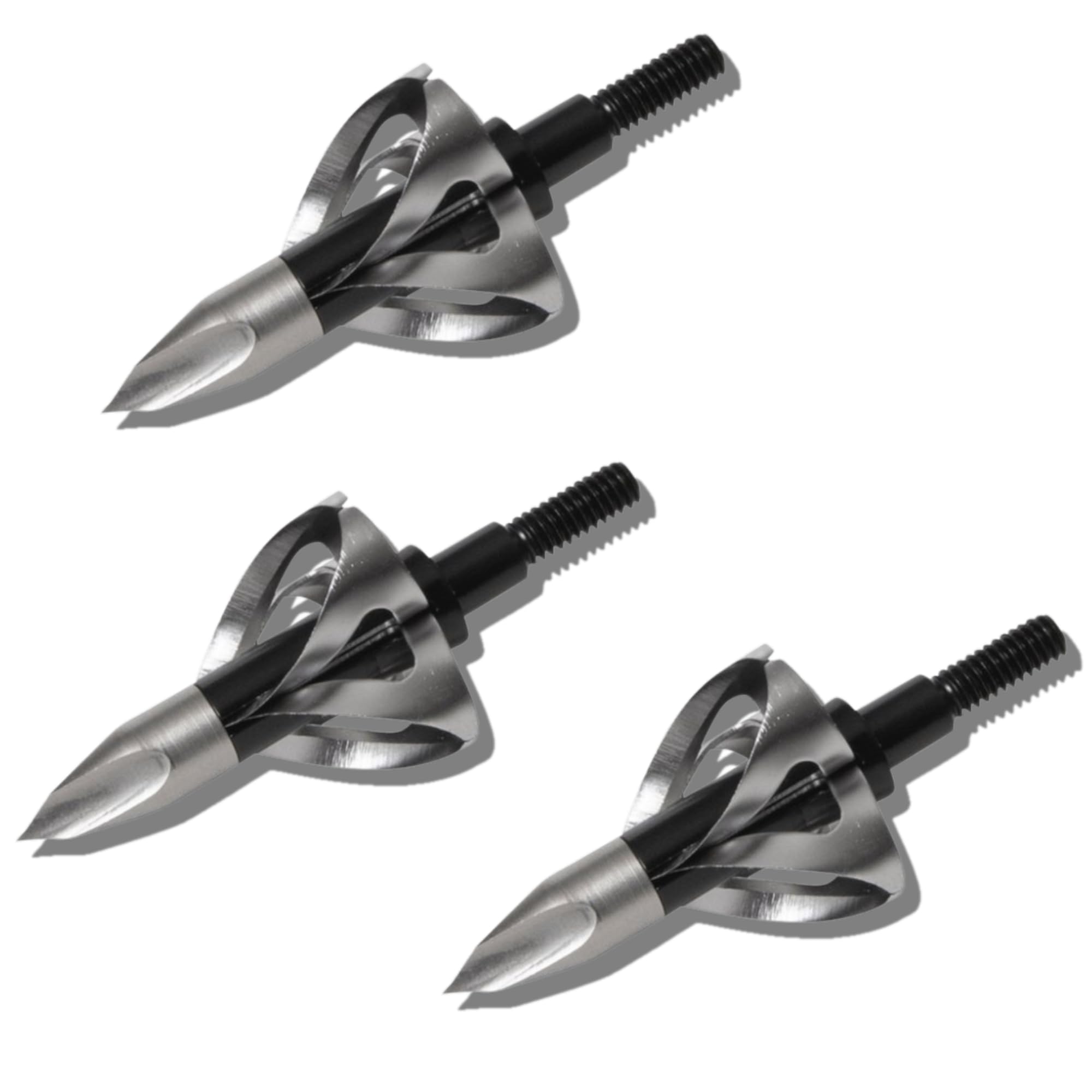 Flying Arrow Archery T3100-CB Authentic Patented Toxic Crossbow Broadhead Blade, Black, 100-Grain, 3 Pack