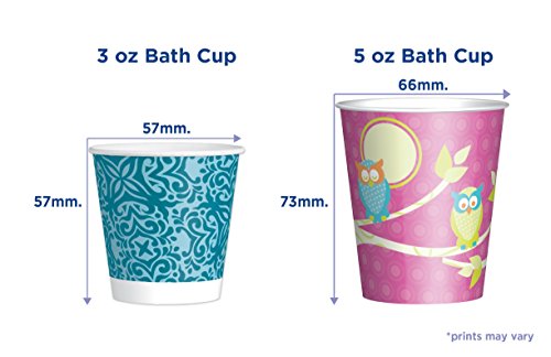 Dixie Bath Cup Dispenser, Combo Pack (Colors May Vary), 1 Count (Pack of 2)