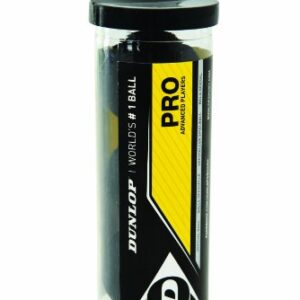 Dunlop Sports Pro XX Squash Ball V22, 3-Ball Tube