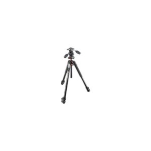 manfrotto 190xpro 3-section aluminum tripod with xpro 3-way pan/tilt head