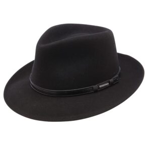 stetson twcrur-2124, color: black, size: m (twcrur-212407m0)