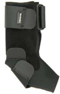 tensor deluxe ankle stabilizer, one-size, black, (209605)