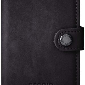 Secrid Men's Card Cases, Black, One Size